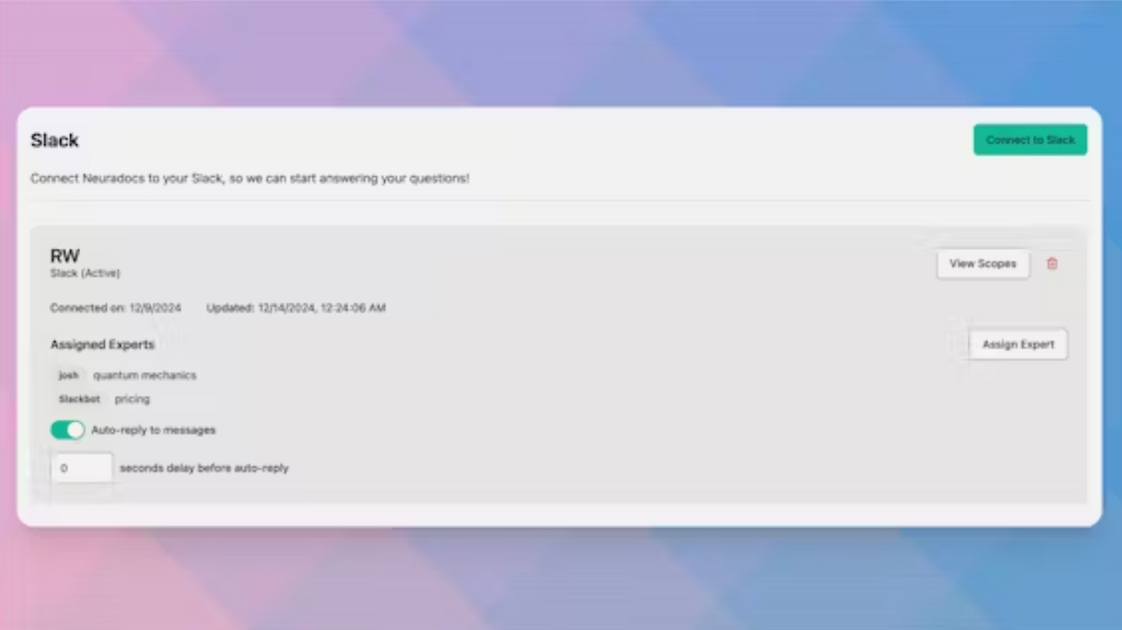 Neuradocs - Run your Slack and Discord channels on autopilot | Steemhunt